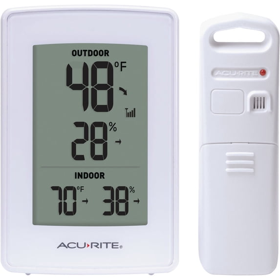 Chaney Instrument Acurite Digital Indoor/Outdoor Thermometer - Single ...