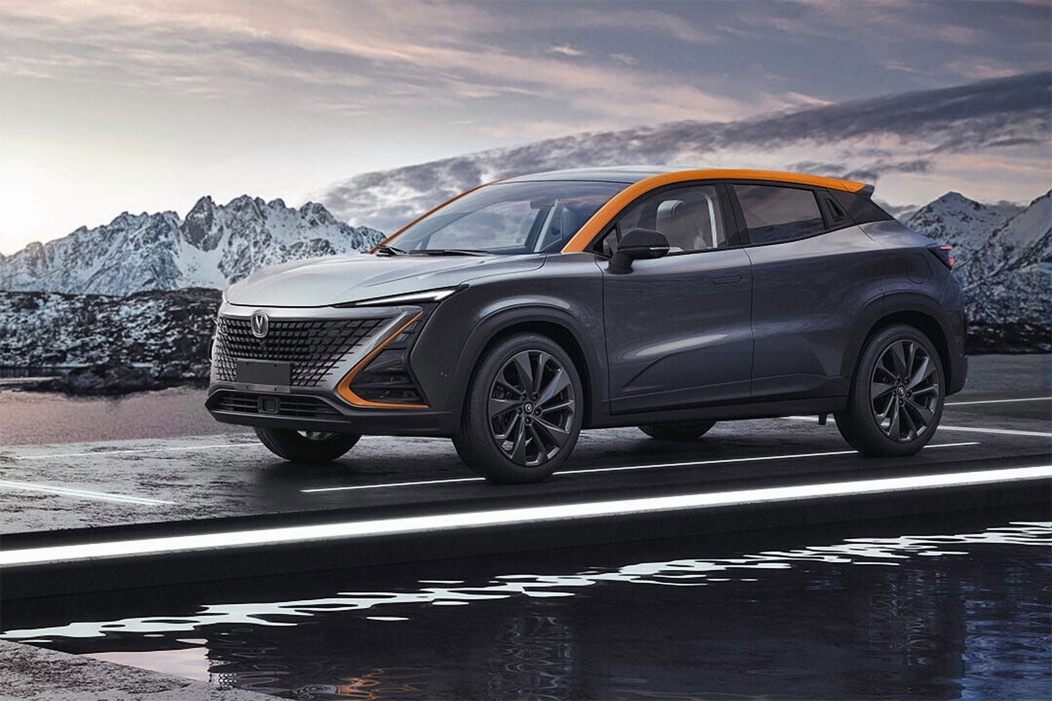 Changan UNI-T Intelligent Car Environment Home Decor - 24x36 Inch Glossy Laminated Poster ...