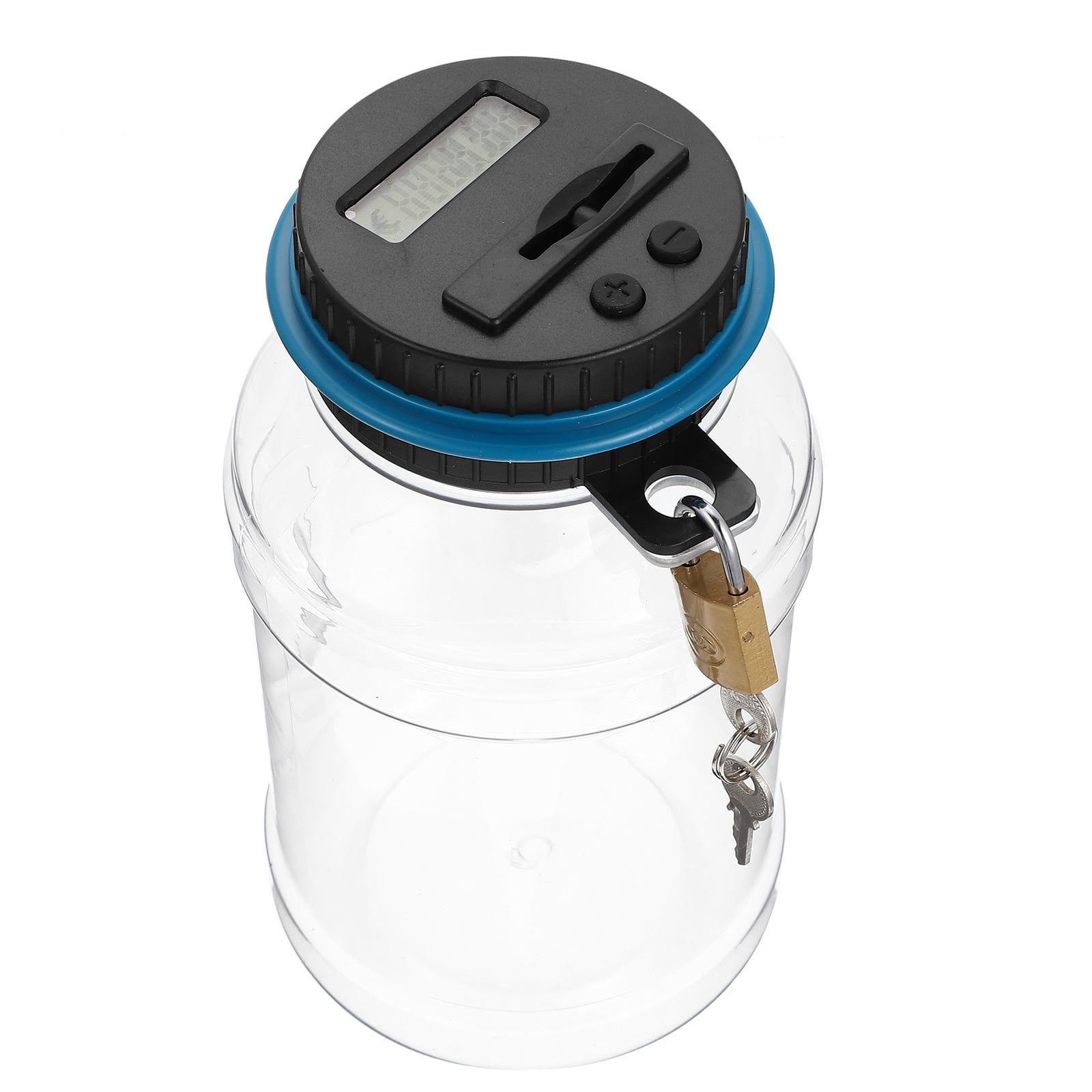 Change Counting Piggy Bank Quarter Bank Bucket Shaped Money Box 20 ...