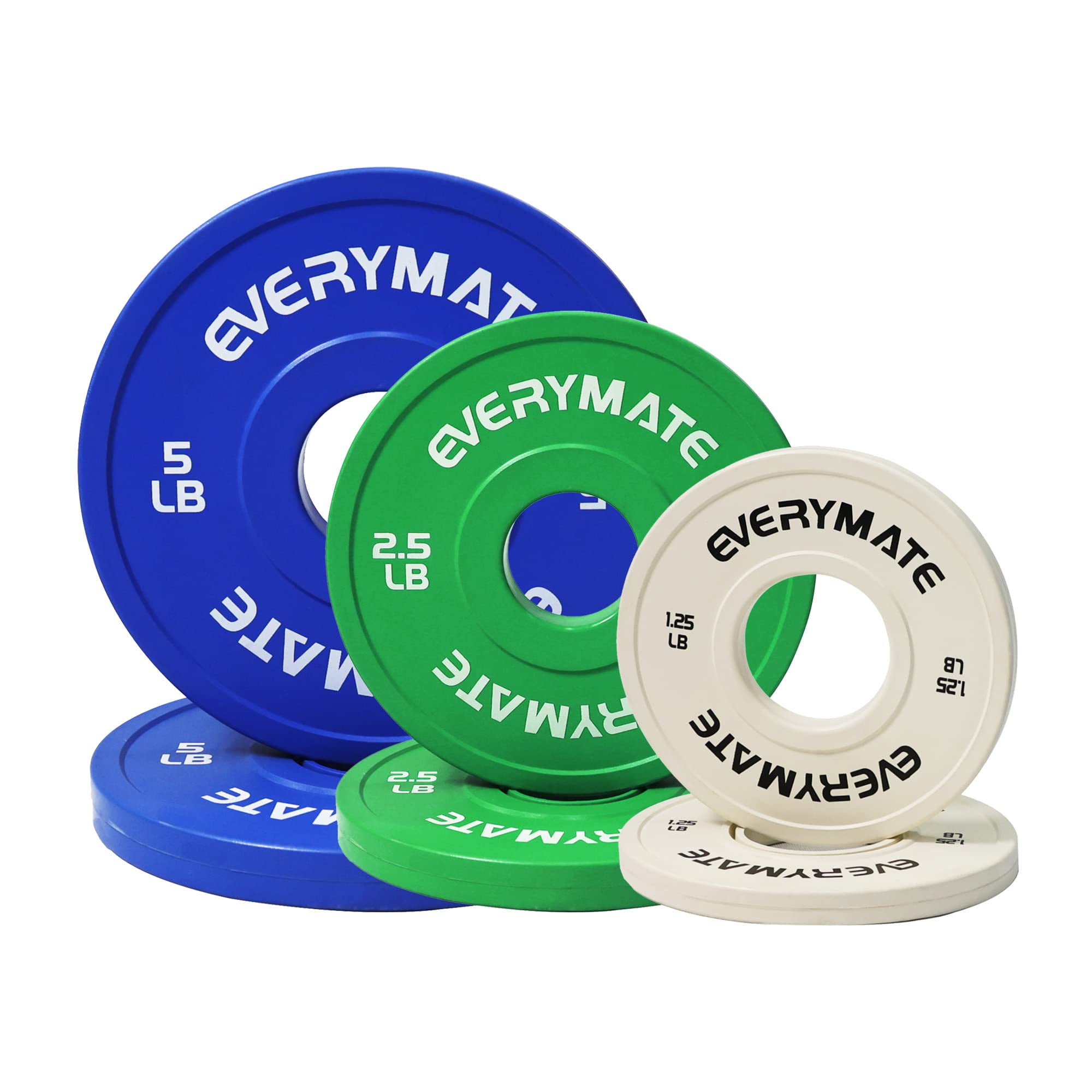 Change Weight Plates 1.25LB 2.5LB 5LB Set Fractional Plate Olympic ...