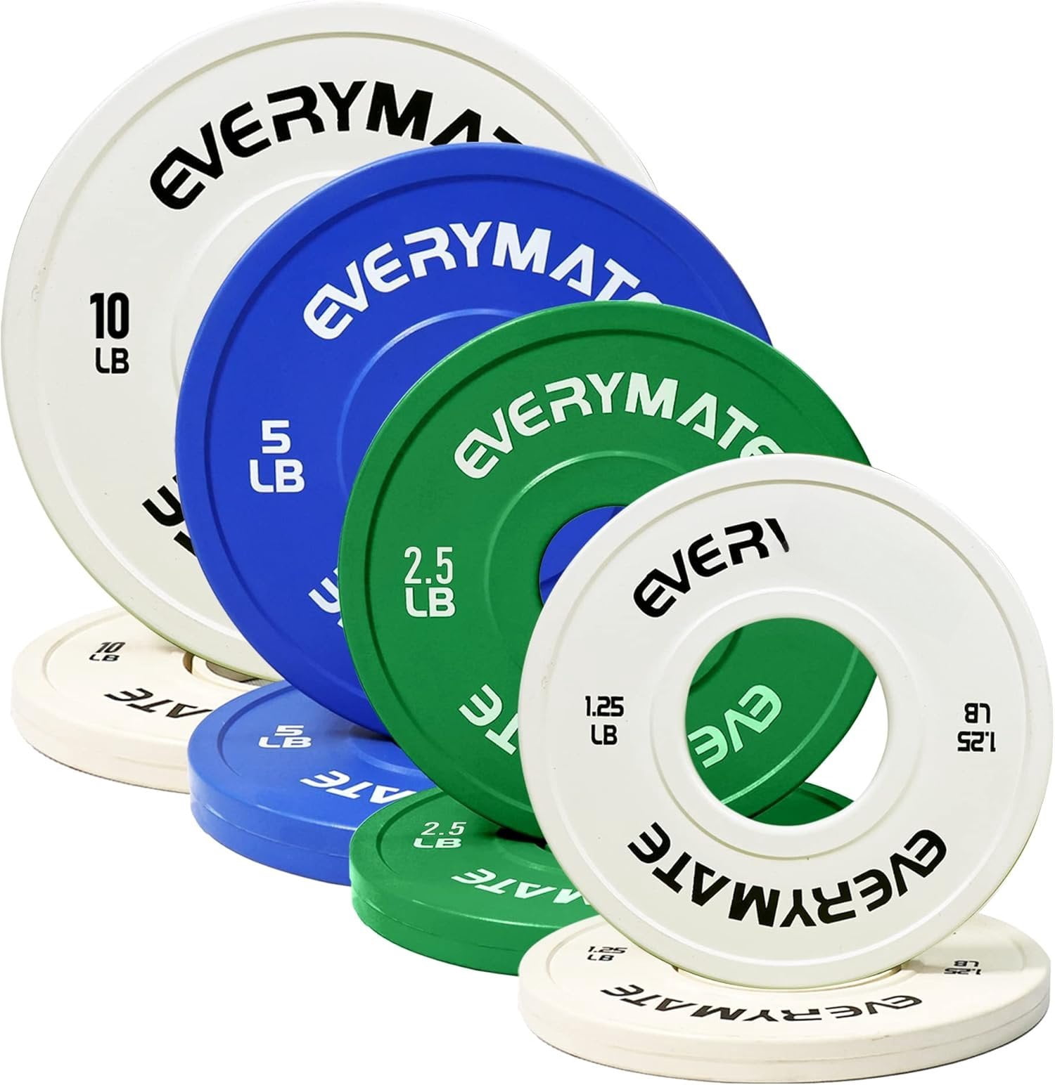 Change Weight Plates 1.25LB 2.5LB 5LB Set Fractional Plate Olympic ...