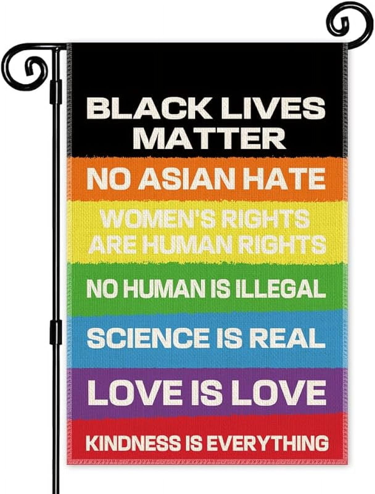 Be The Change You Wish To See In The World Garden Flag, Double Sided ...