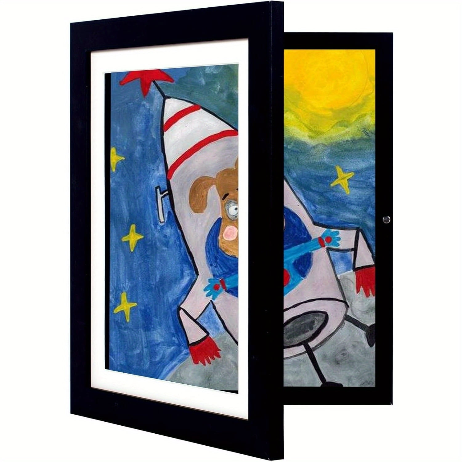 [Changeable Kids Art Frames] 1/ 4/ 8 Pack Changeable Kids Artwork Frames | 8.5x11in Front ...