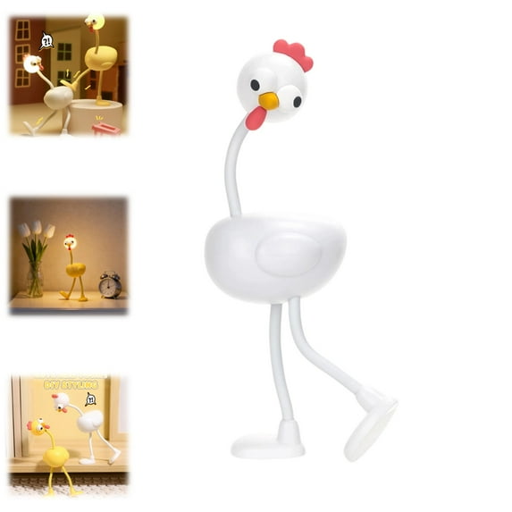 Changeable Shape Funny 2026 New Mini Chicken Night Light for Boys Girls ...