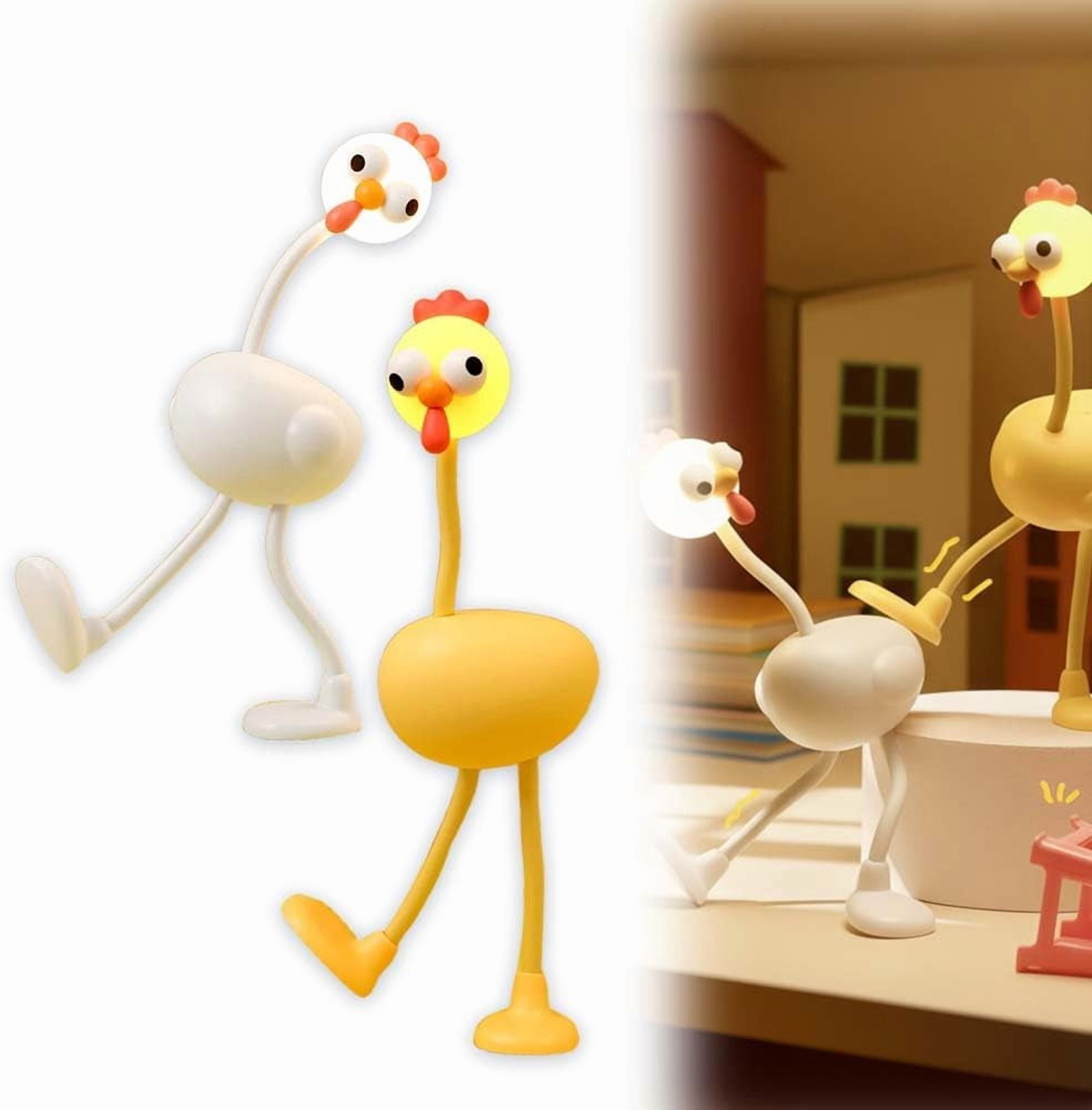 Changeable Shape Funny Night Light,2026 New Mini Chicken Night Lights ...