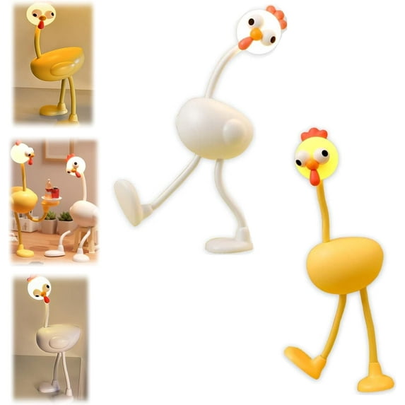 Changeable Shape Funny Night Light, Mini Chicken Night Lights, Fun ...