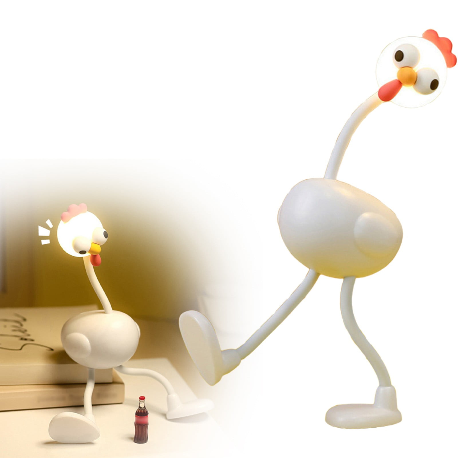 Changeable Shape Funny Night Light, Mini Chicken Night Lights, Fun ...