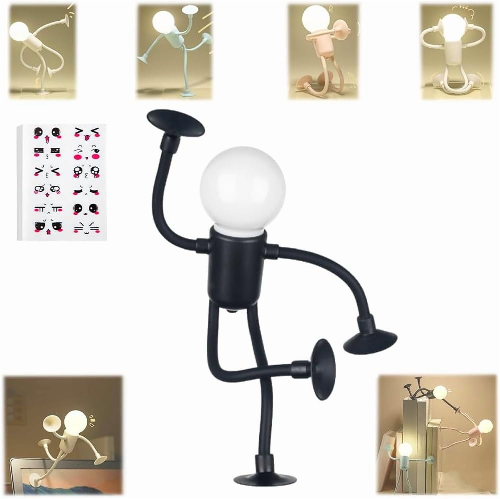 Changeable Shape Funny Sportsman Night Light, DIY Shape Cute Light Bulb ...