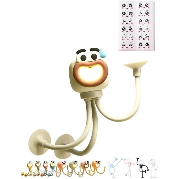 Changeable Shape Funny Sportsman Night Light,Mini Animal Suction Cup ...