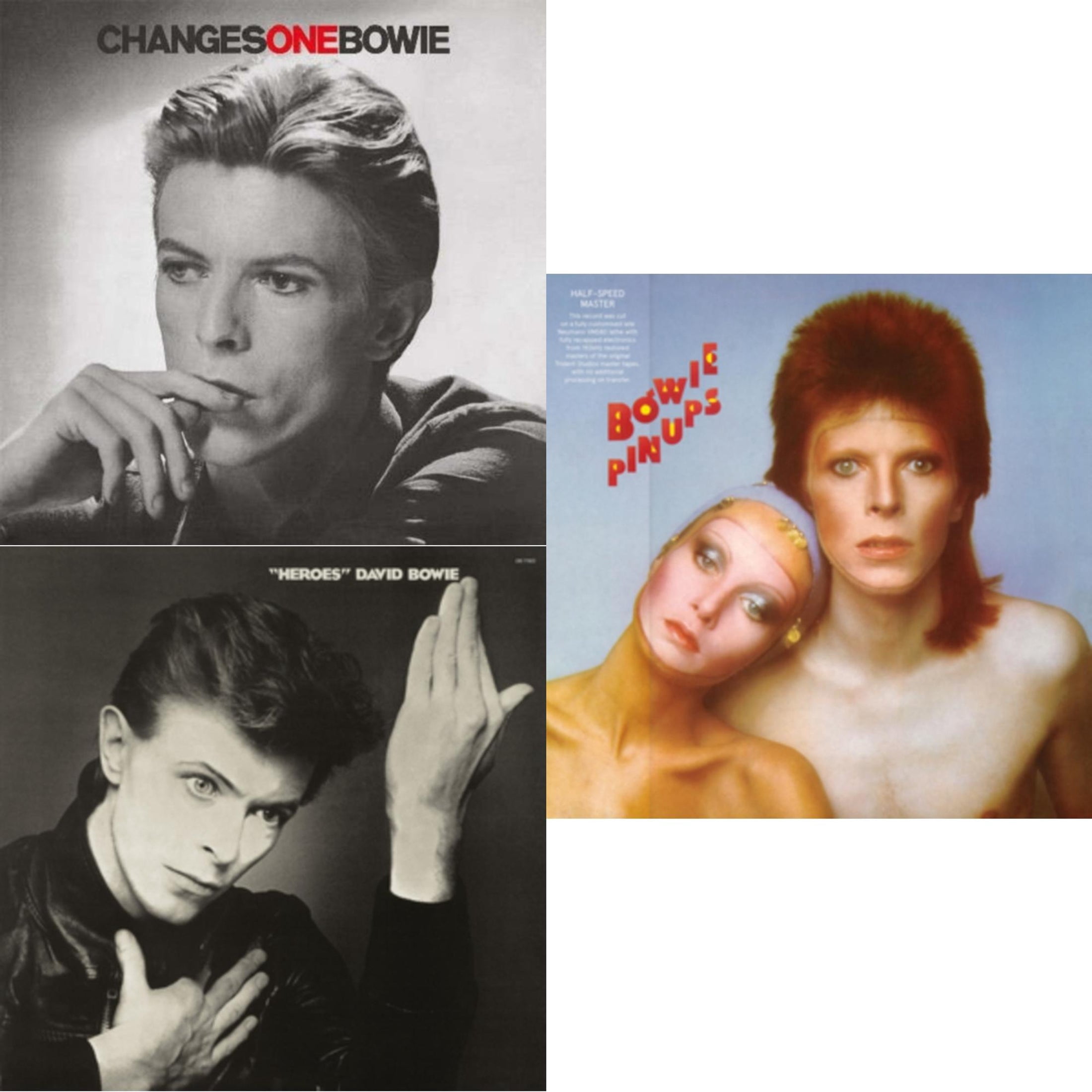 Changesonebowie (180G) & Heroes (2017 Remaster) & Pinups (2015 Remaster ...