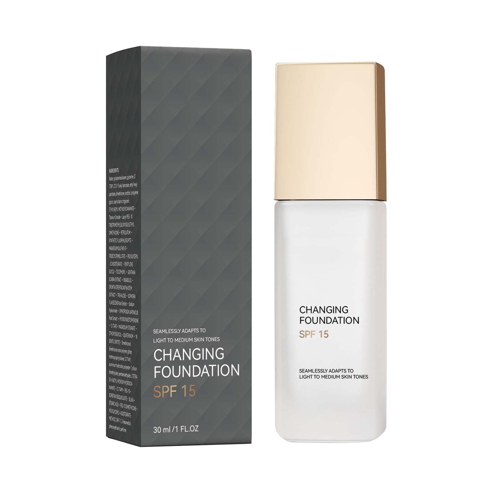 Changing Foundation Light to Medium Skin Foundation Colour Changing ...