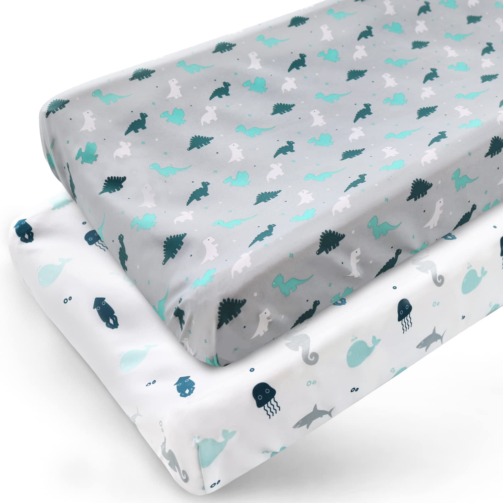 Changing Pad Cover for DHF10 Boys Girls 2 Pack, Comfy & Breathable ...