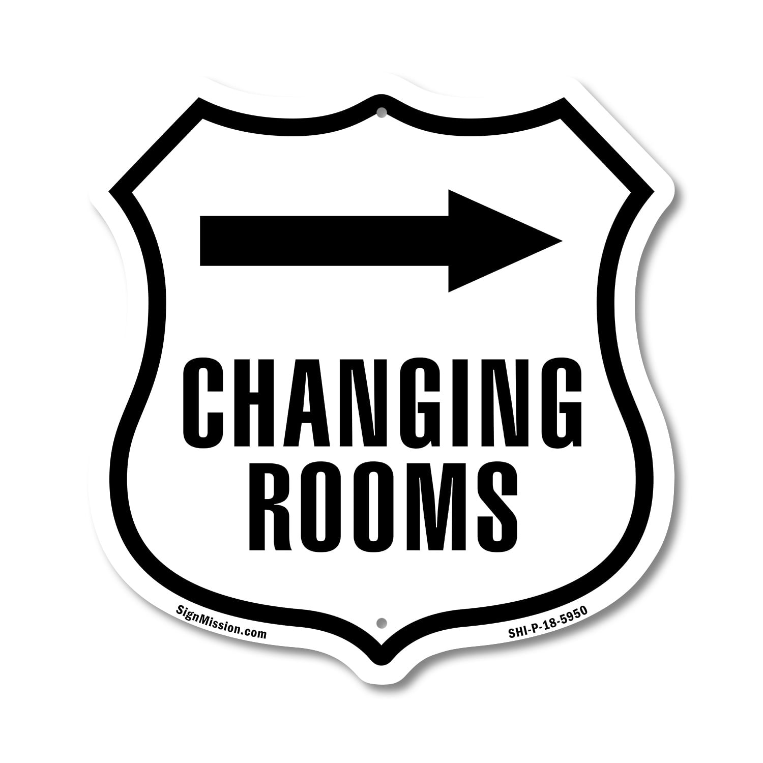Changing Rooms Right (2 Pack) 18 inch X 18 inch Shield Shaped ...