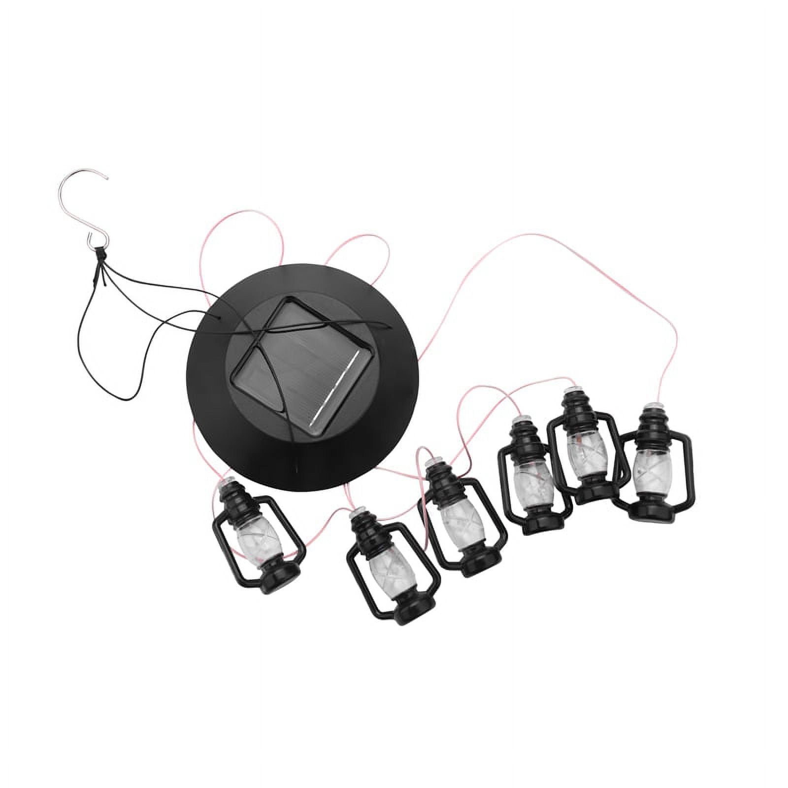 Changing Solar Powered Lanterns Wind Chime Wind Mobile LED Light ...