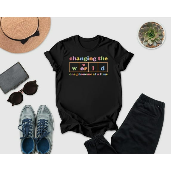 Changing The World One Phoneme At A Time Shirt, Science Of Reading ...