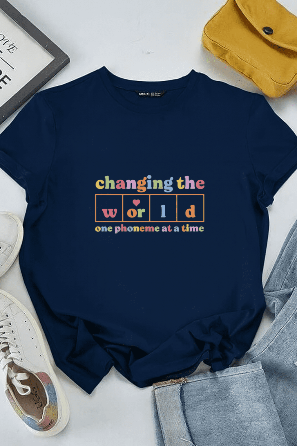 Changing The World One Phoneme Teacher Education Classroom Quote Unisex ...