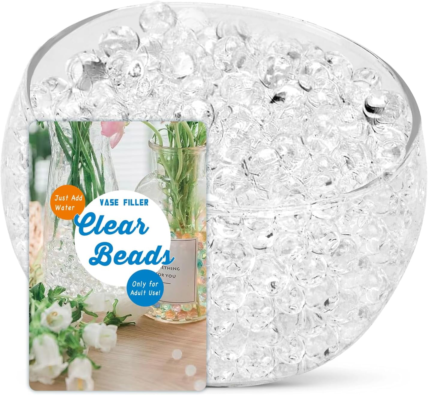Changmaius 150,00 Mix Water Gel Beads for Vases,Vase Fillers for ...