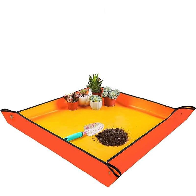 Changmaius 19.7/29.5/39.5" Square Large Repotting Mat for Indoor Plant ...