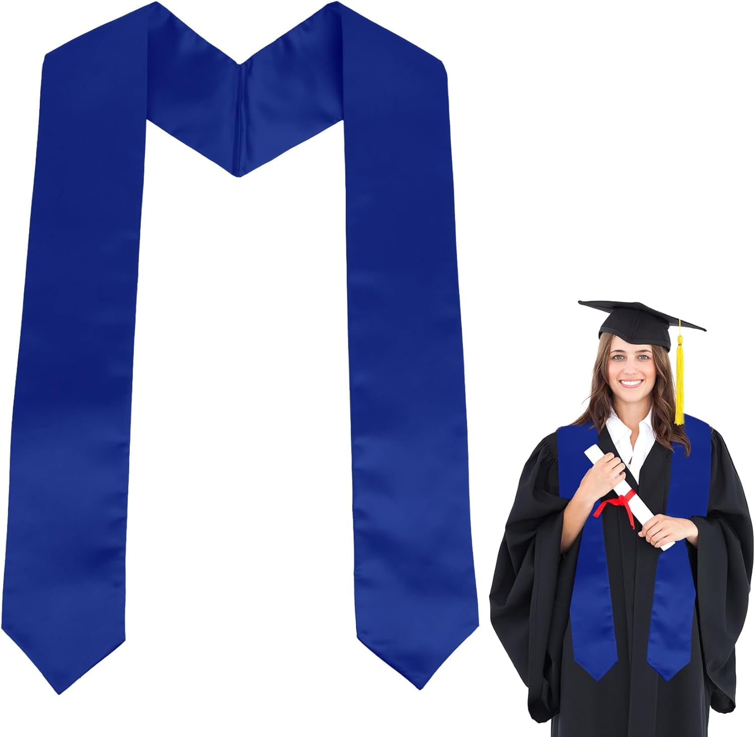 Changmaius 2025 Graduation Stole - Unisex 70" Satin Honor Sash for ...