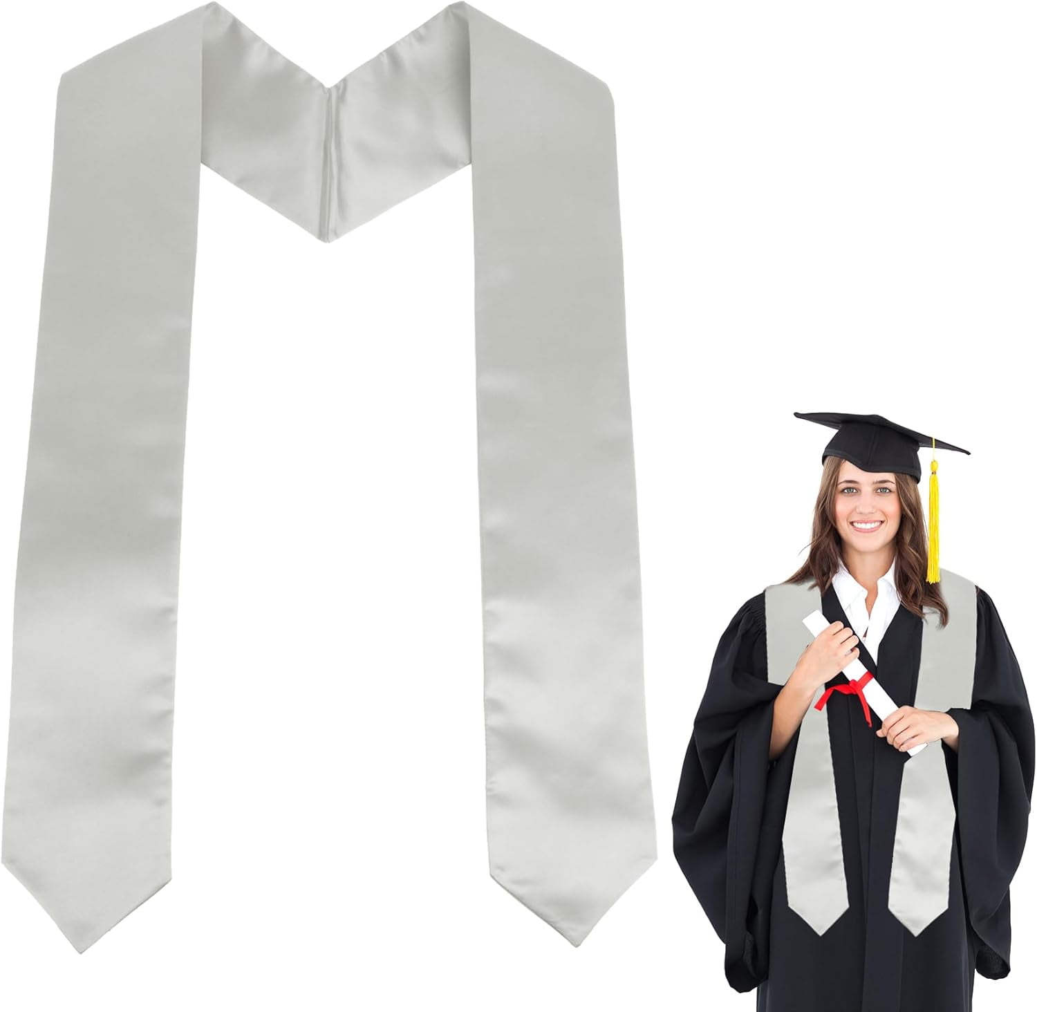 Changmaius 2025 Graduation Stole - Unisex 70" Satin Honor Sash for ...