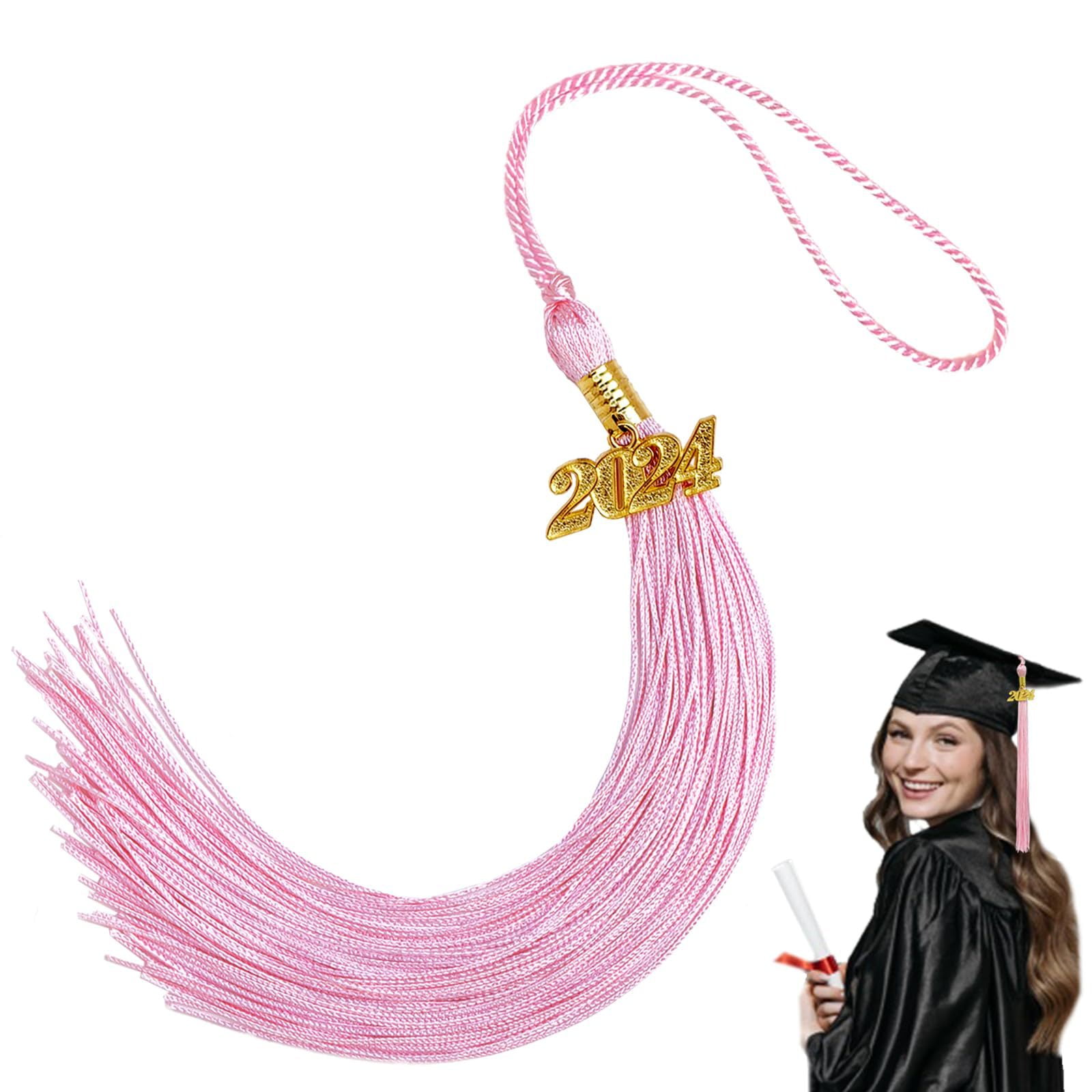 Changmaius 2025 Tassel Graduation, 9 Inch Silk Thread Cap Tassel with ...
