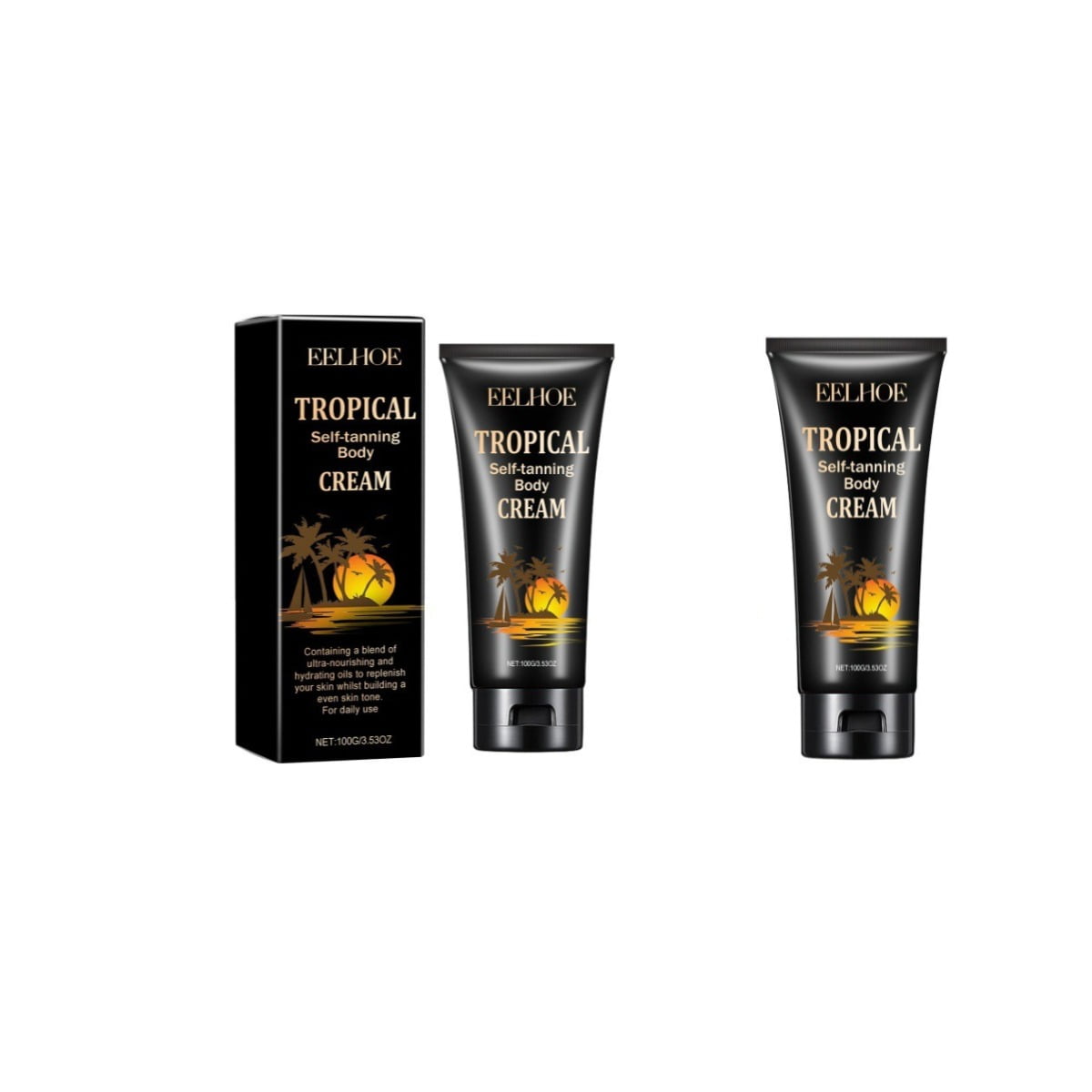 Changmaius Beauty by Earth Self Tanner - Natural wheat color skin ...