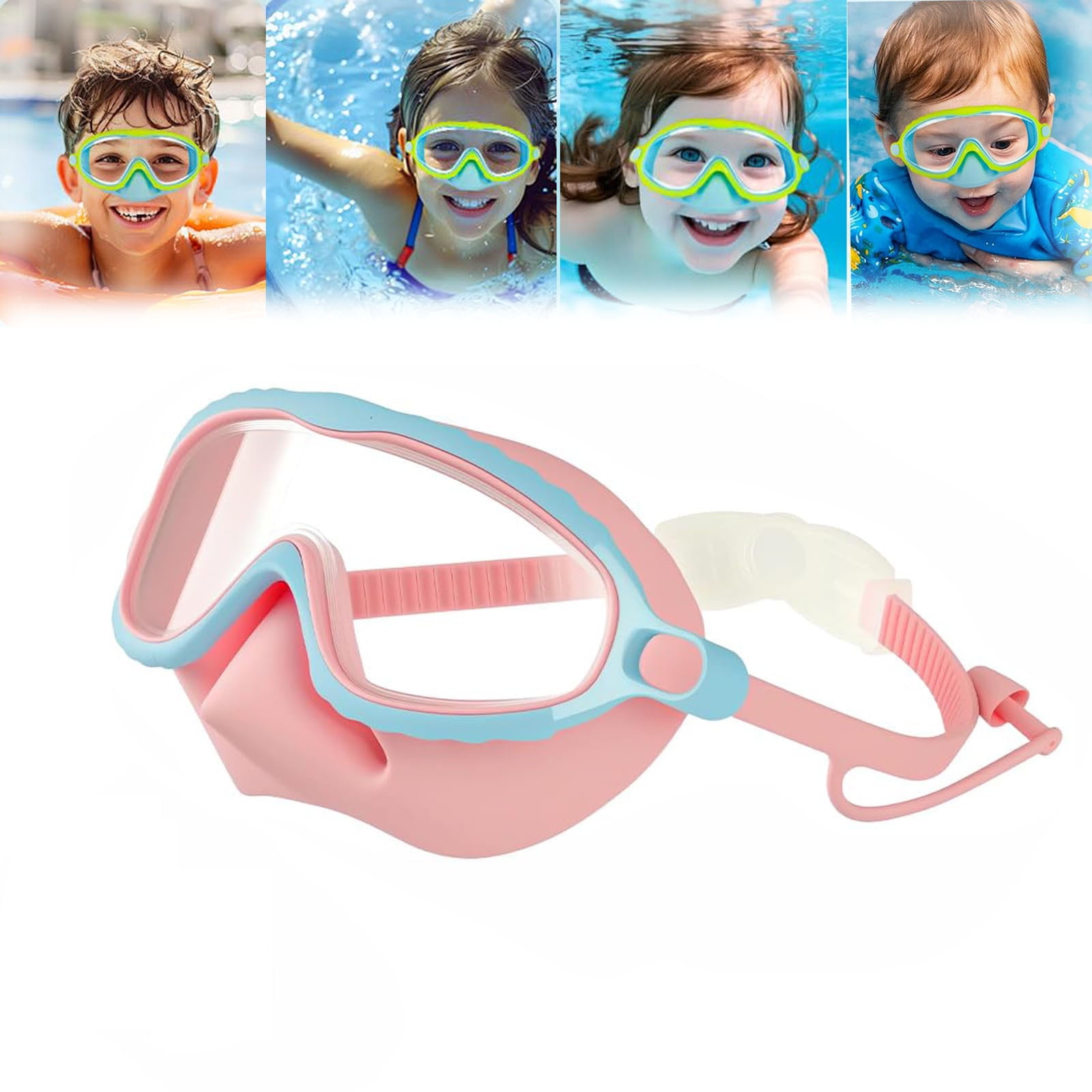 Changmaius Children's Large Frame Waterproof and Anti-Fog Swimming ...