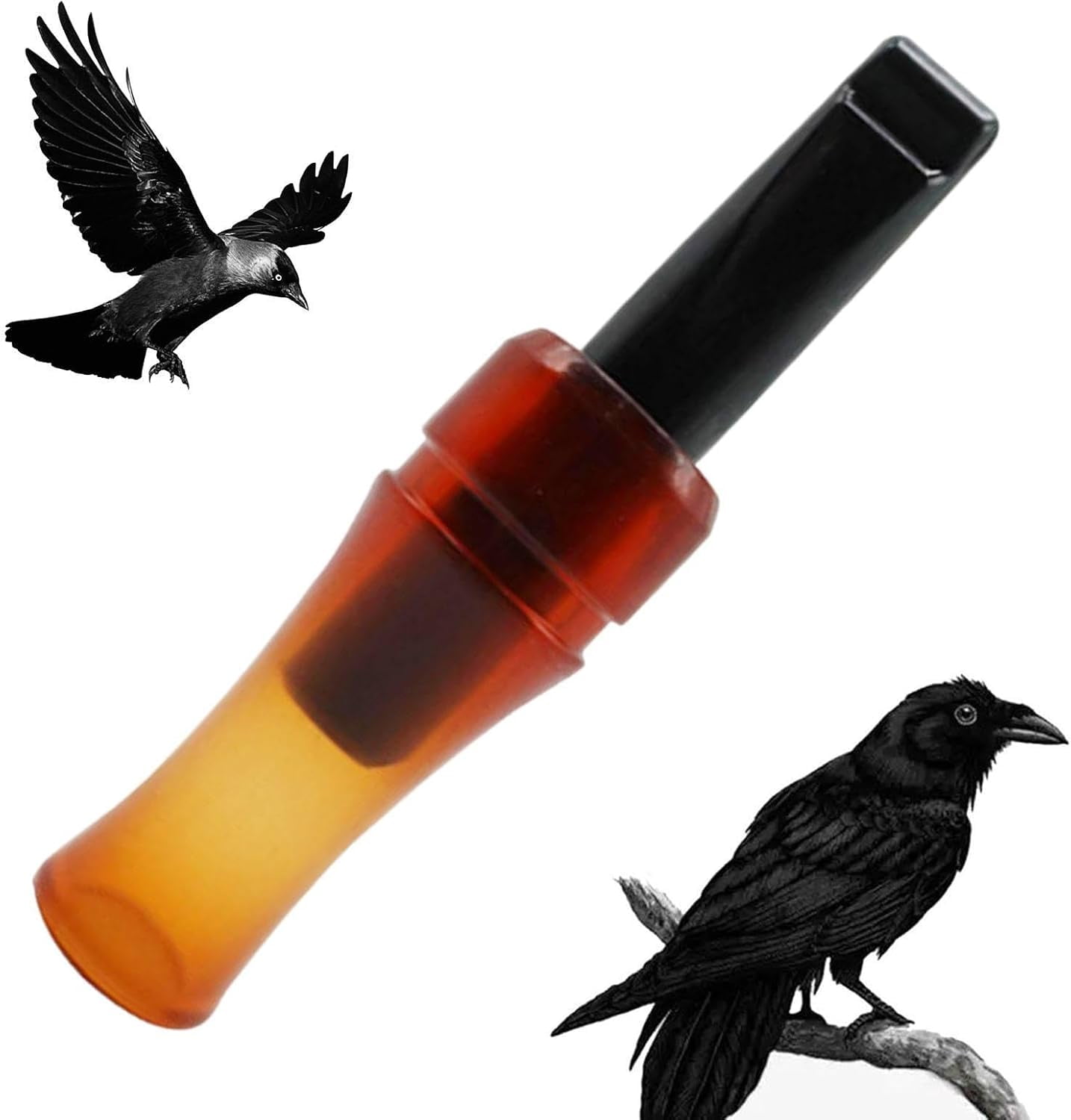 Changmaius Crow Hunting Call Whistle - Realistic Imitation Crow Sound ...