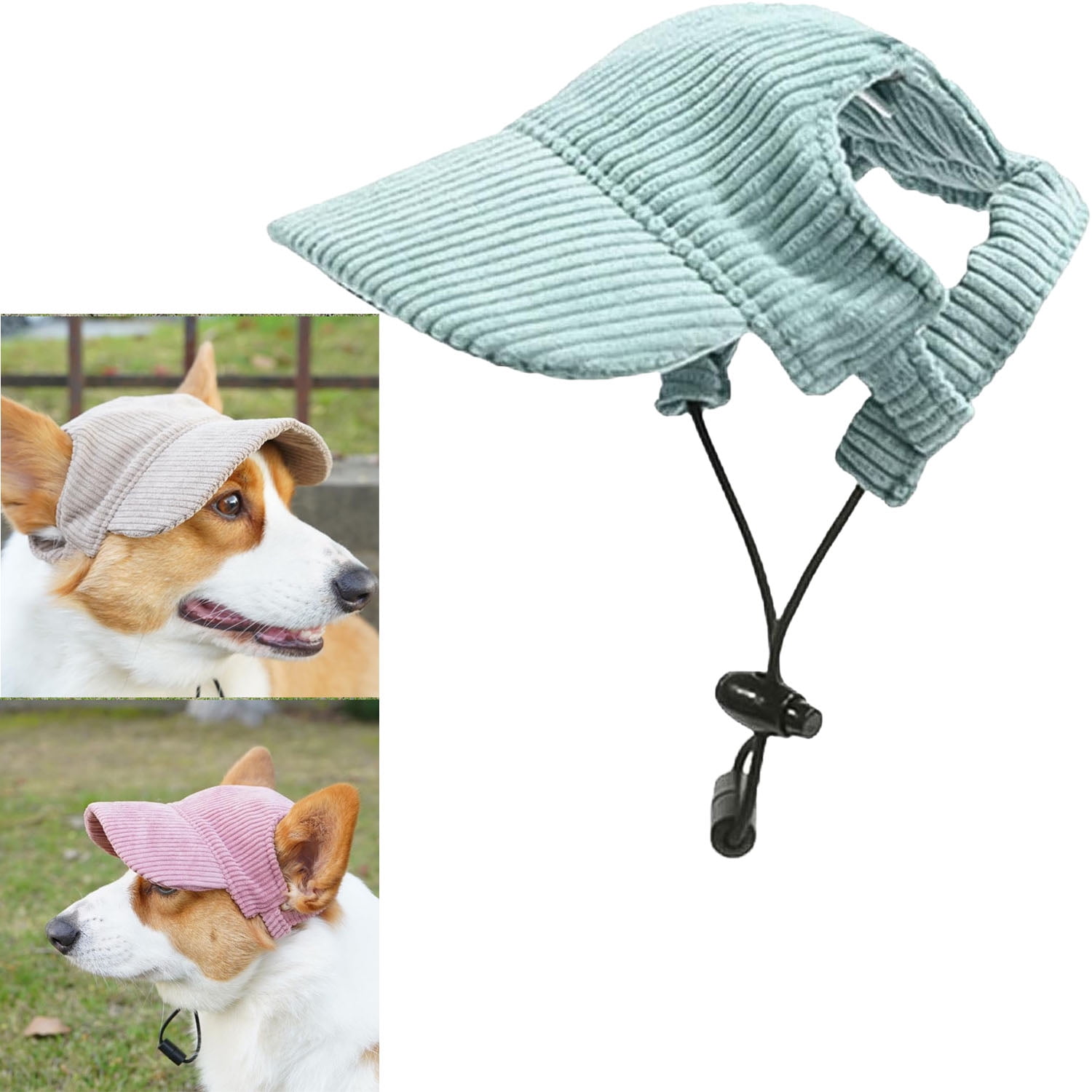 Changmaius New Outdoor Sun Protection Hood for Dogs - Canvas Hat With ...