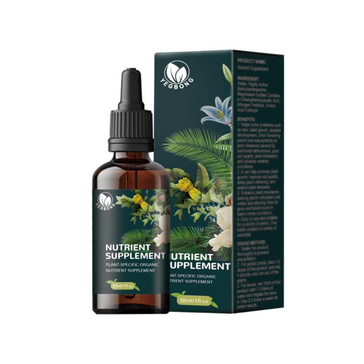 Changmaius Organic Plant Nutrient Supplement - Concentrated Fertilizer ...