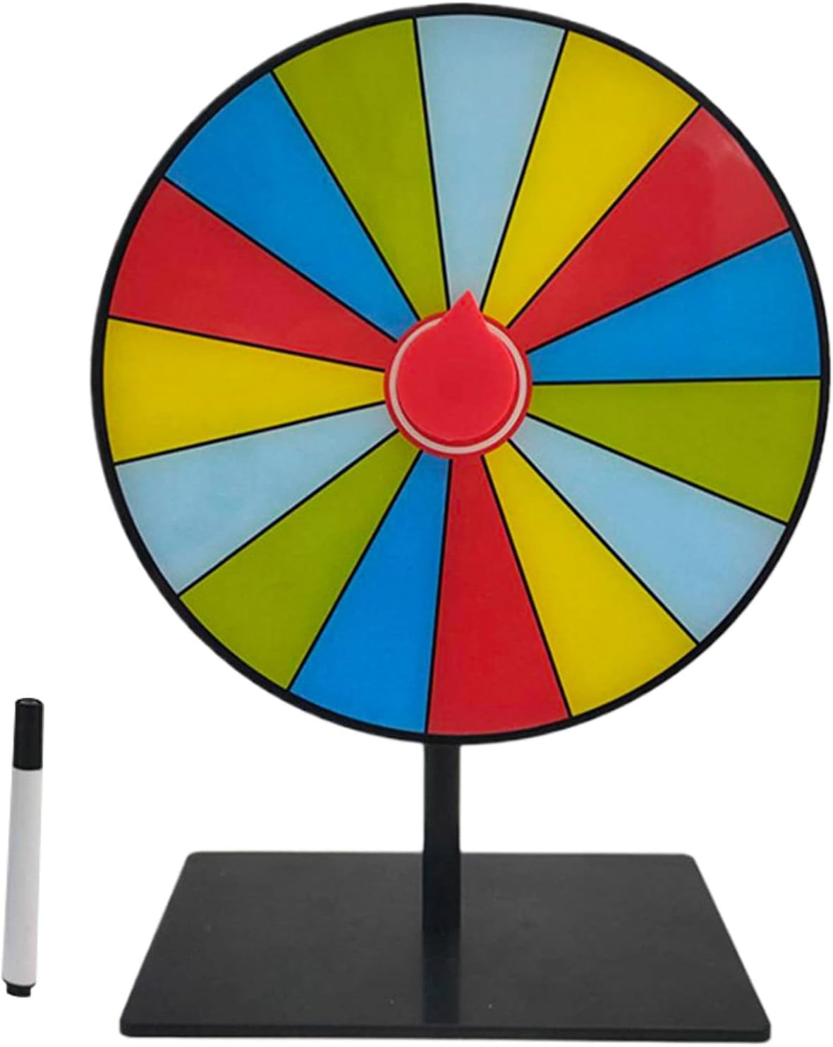 Changmaius Portable Prize Wheel Spinner Game – Durable Tabletop ...