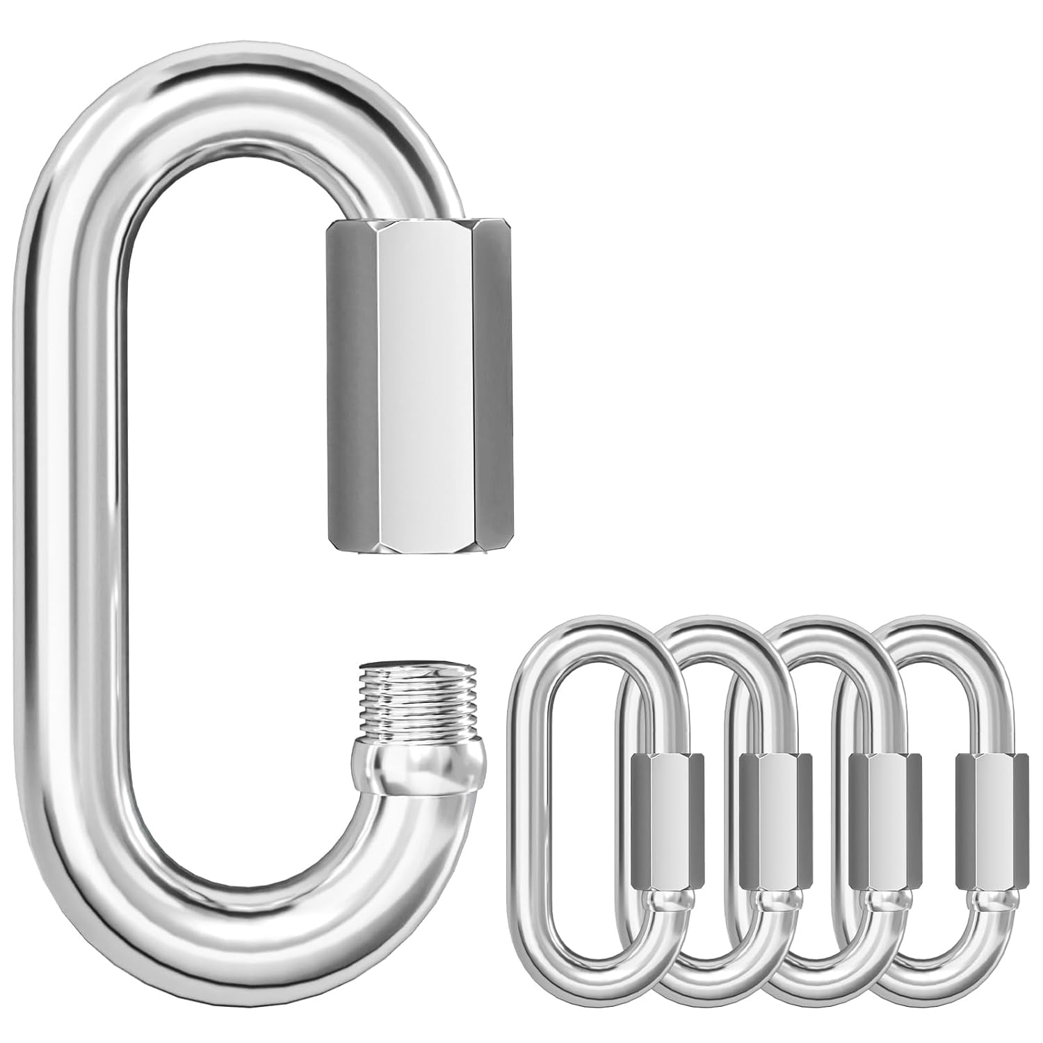 Changmaius Quick Links Chain Connectors, Galvanized Chain Locking ...