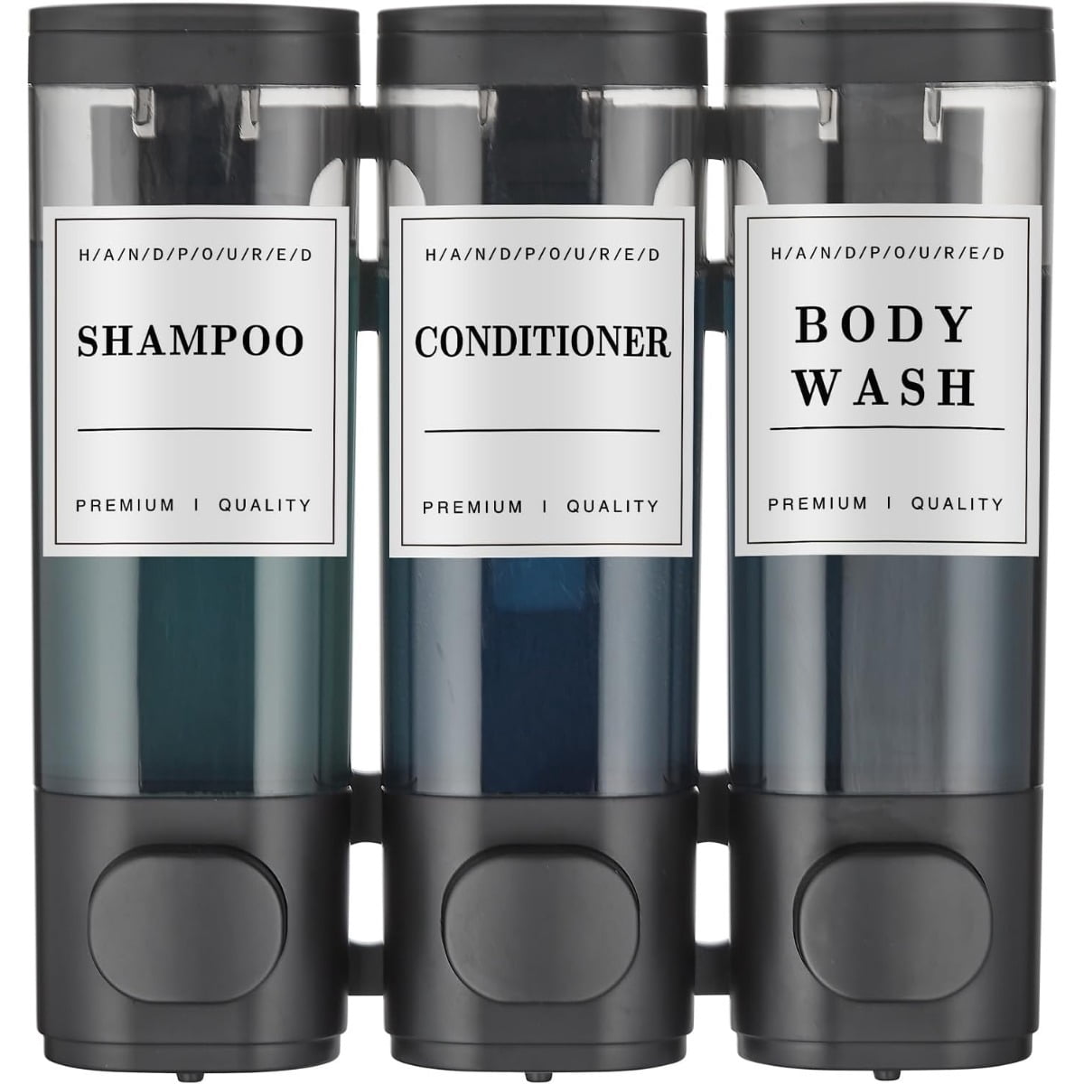 Changmaius Shampoo and Conditioner Dispenser, Shower Soap Dispenser 2 ...