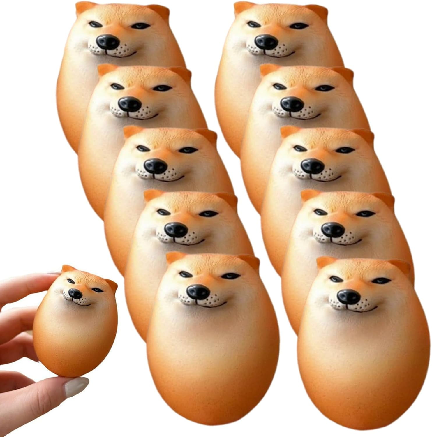 Changmaius Shibako Dog Squishy Egg, Shibako Dog Egg, Shiba Inu Egg ...