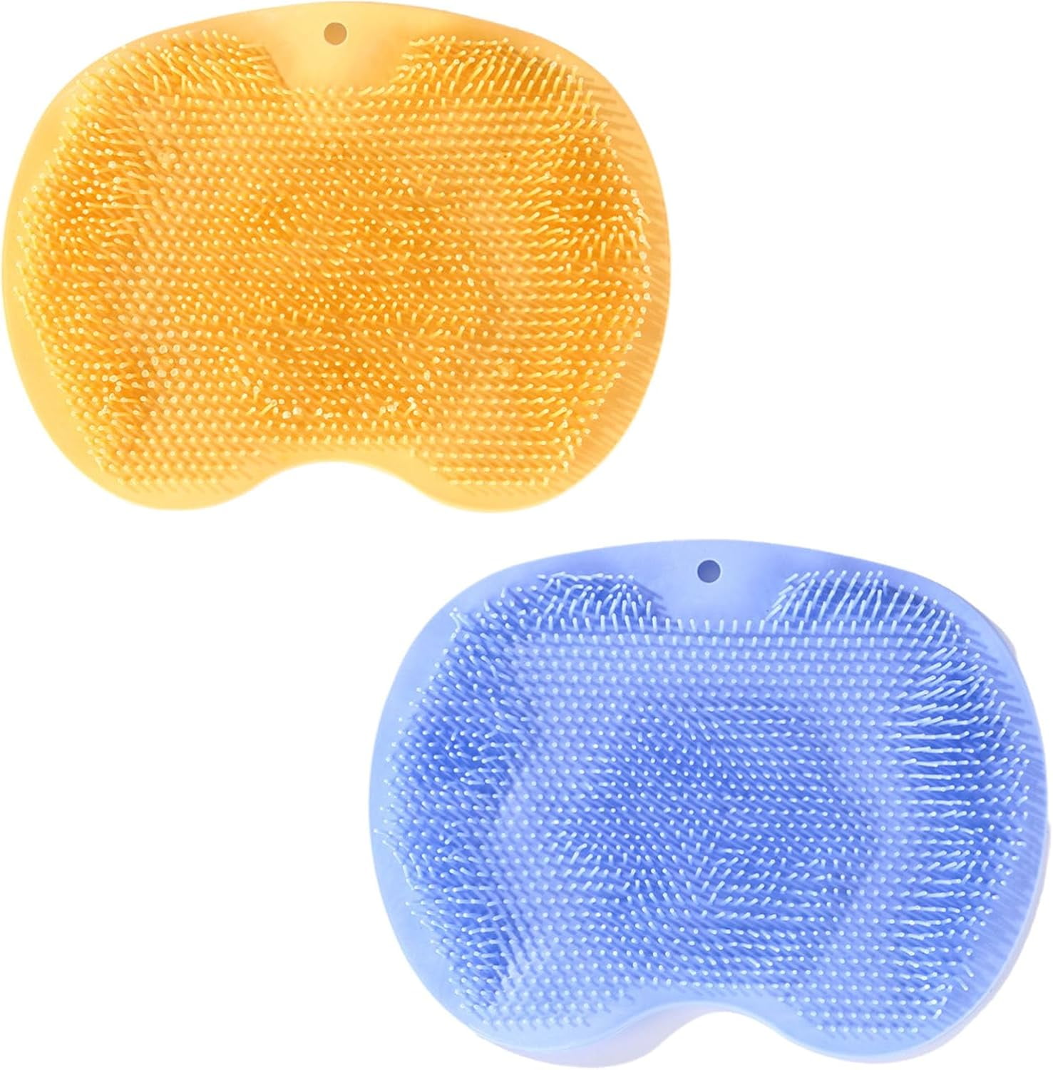 Changmaius Shower Foot & Back Scrubber Mat with Non-Slip Suction Cups ...