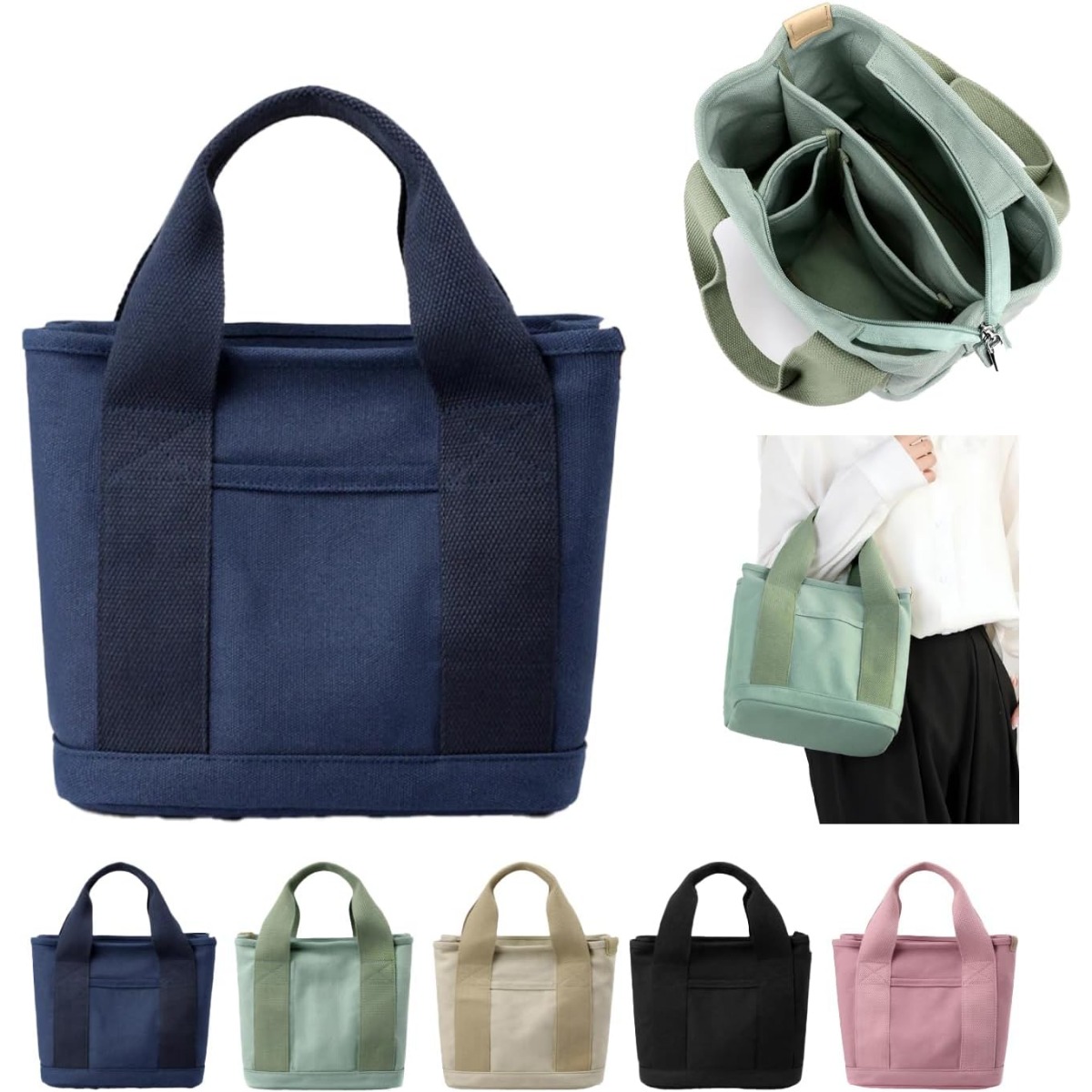 Changmaius Small/Large Capacity Multi-Pocket Handbag, 2024 New Small ...