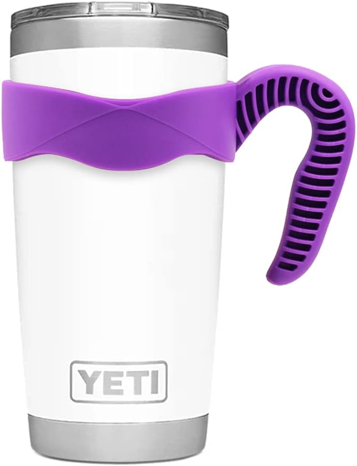 Changmaius Tumbler Handle for YETI Rambler Cup, Anti Slip Travel Mug ...