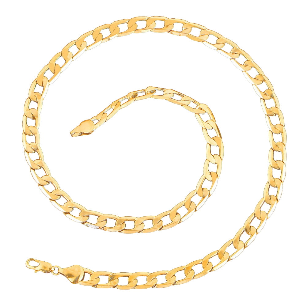 Changmusheng 24 Inch Men Chain Hip Hop Necklace Punk Style Jewelry 18K ...