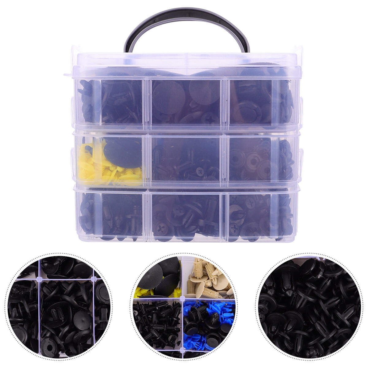 Changmusheng 650Pcs Bumper Clips Car Retainer Clips & Plastic Fasteners ...