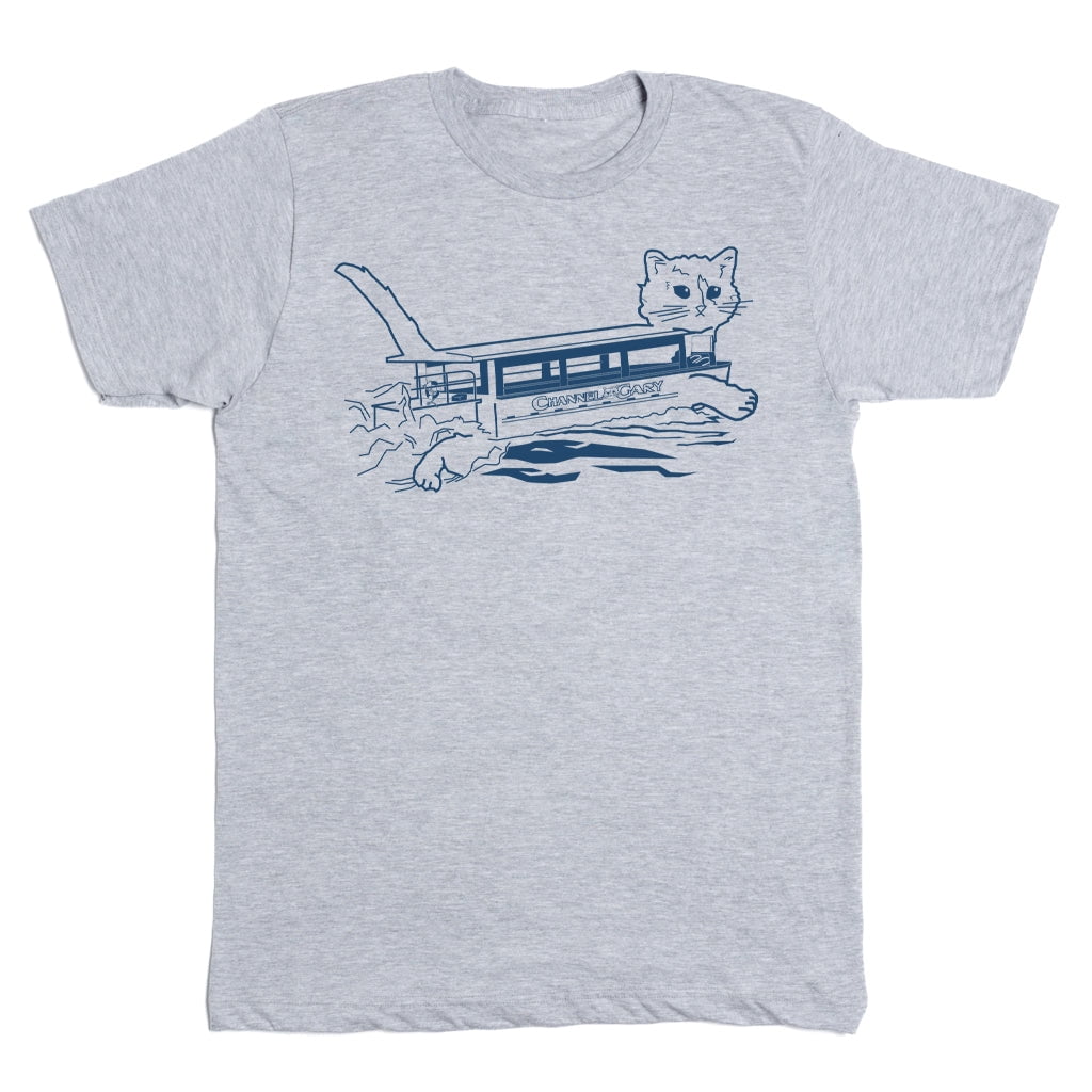 Channel Cat Graphic Tee TShirt Gift - Walmart.com