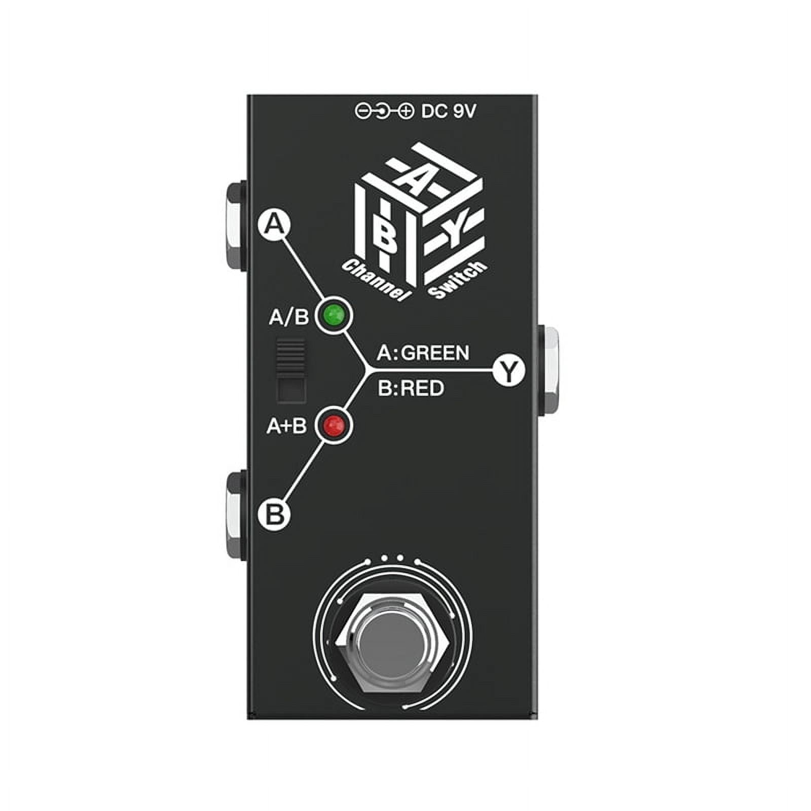 Channel Electric Guitar Pedal Instrument Universal ABY Line Selector ...