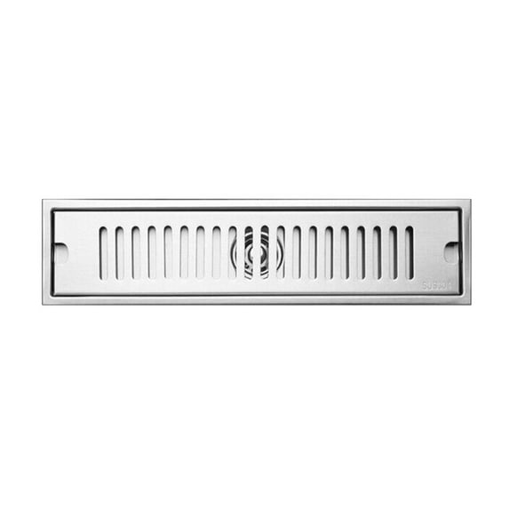Channel Gully Waste Trap Stainless Steel Shower Drain Rust Resistant ...