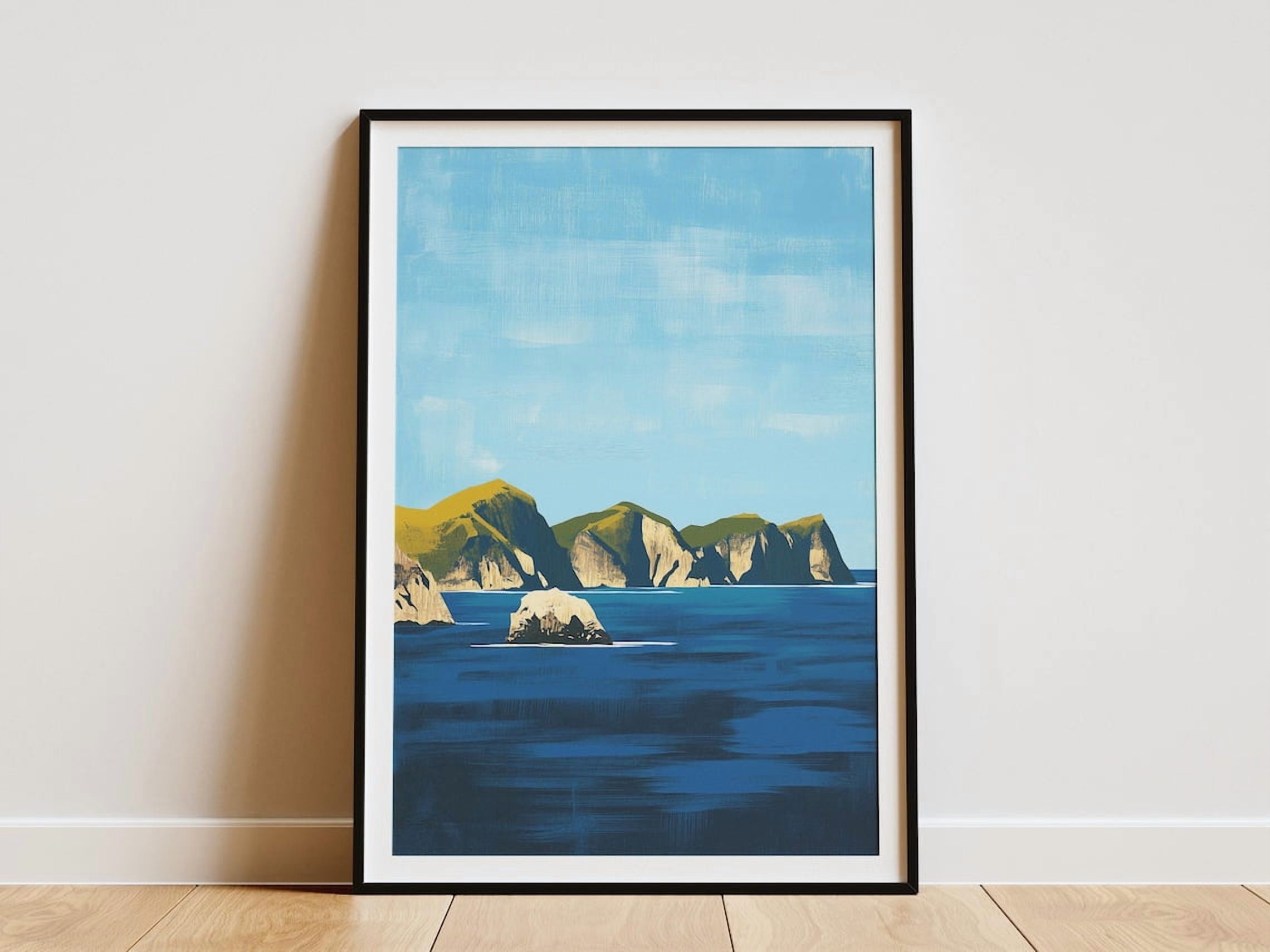 Channel Islands National Park California Coastal Wall Travel Souvenir ...