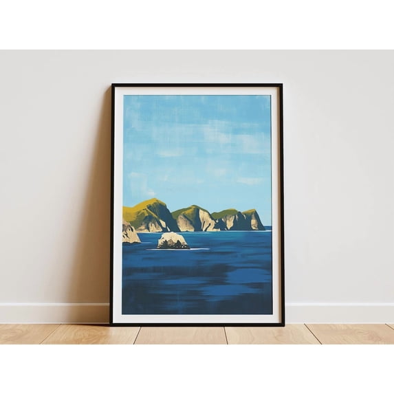 Channel Islands National Park California Coastal Wall Travel Souvenir ...