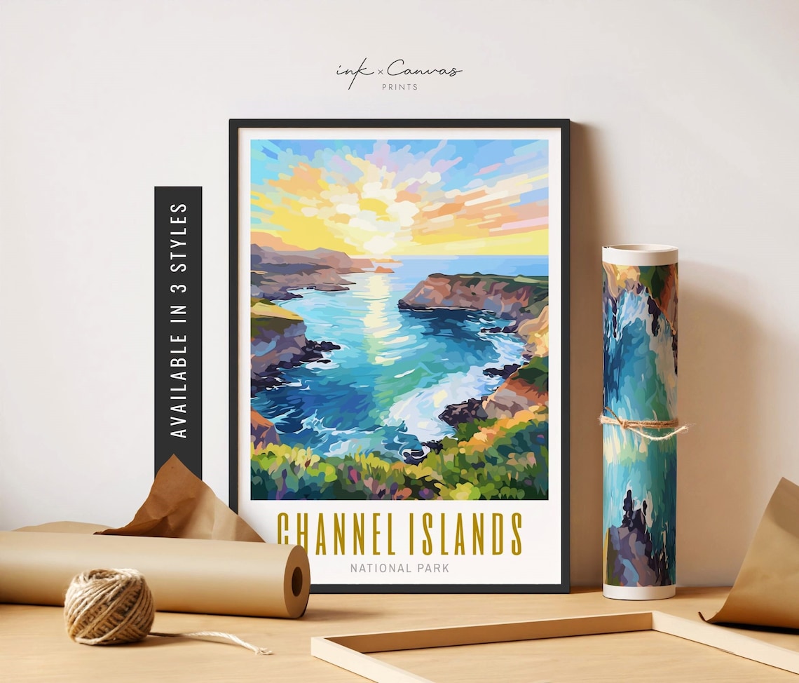 Channel Islands National Park Poster Channel Islands Poster Us National ...