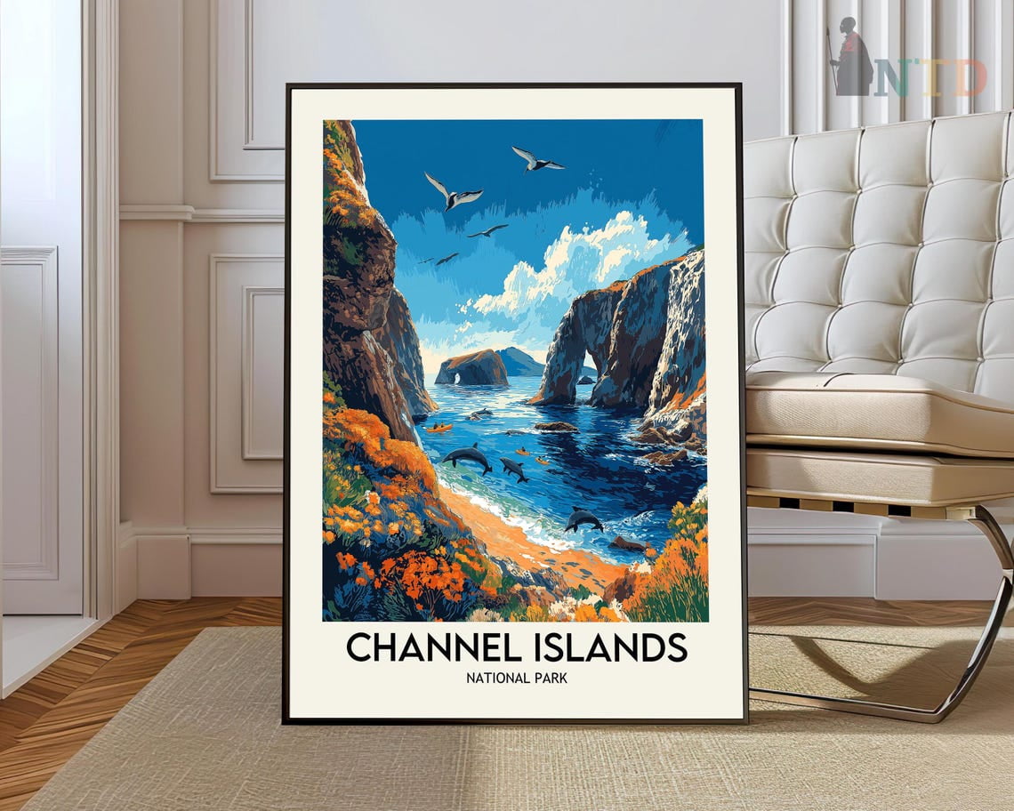 Channel Islands National Park Print, Poster Of Channel Islands ...