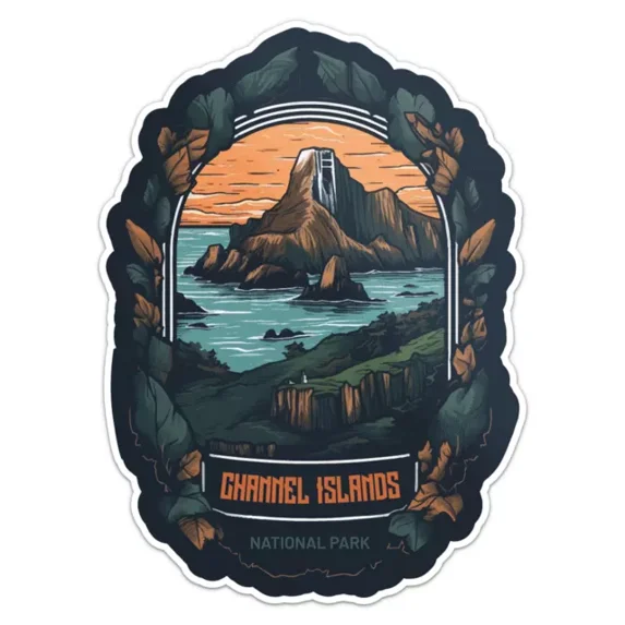 Channel Islands National Park Sticker Phone Decal Water Bottle Stickers ...