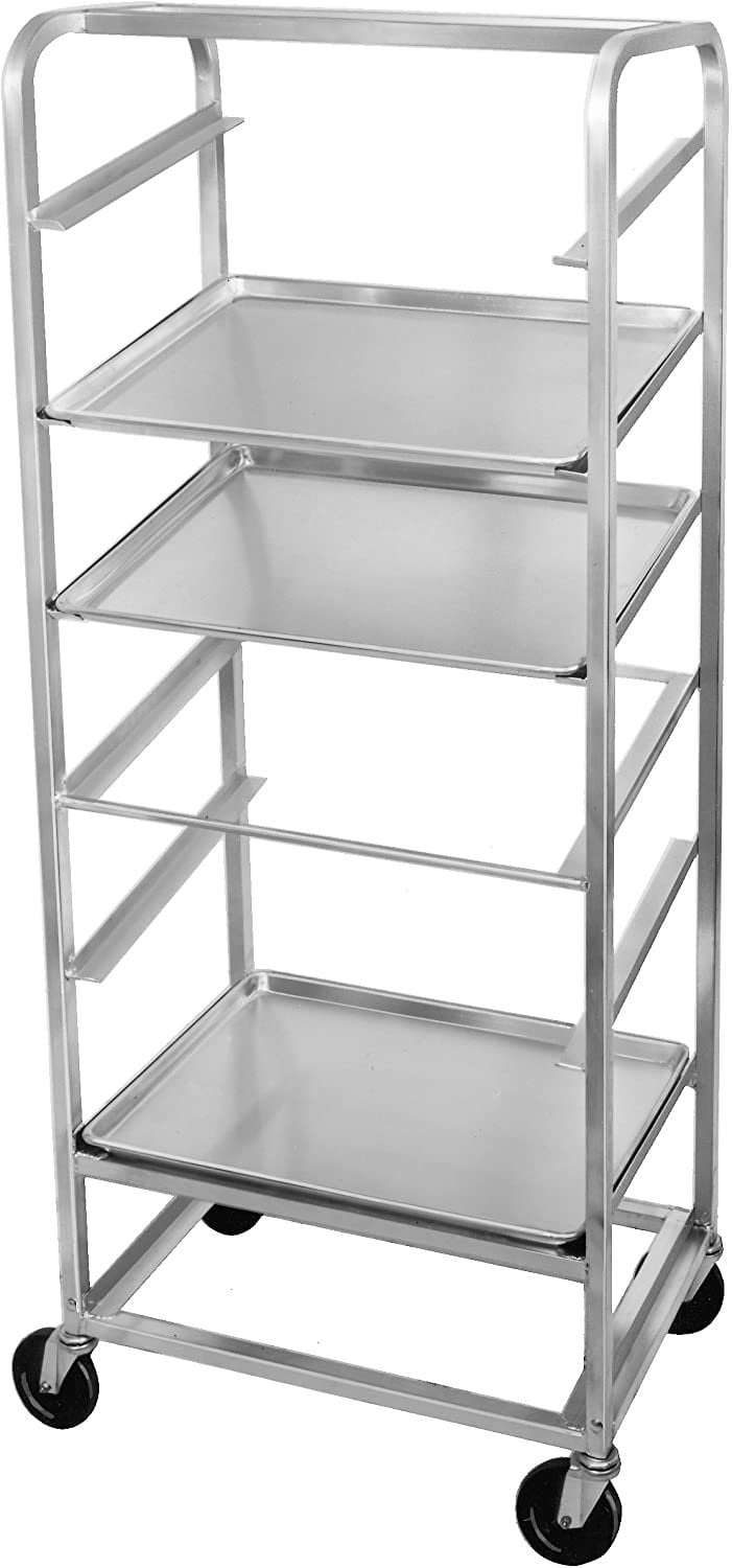Channel Manufacturing SRS-7 7 Pan Side Load Angled Merchandising Cart ...