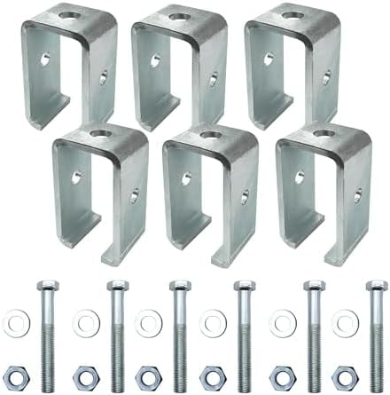 Channel Trolley Track Hanger Bracket for P1834-EG, 1-5/8" X 3-3/4 ...