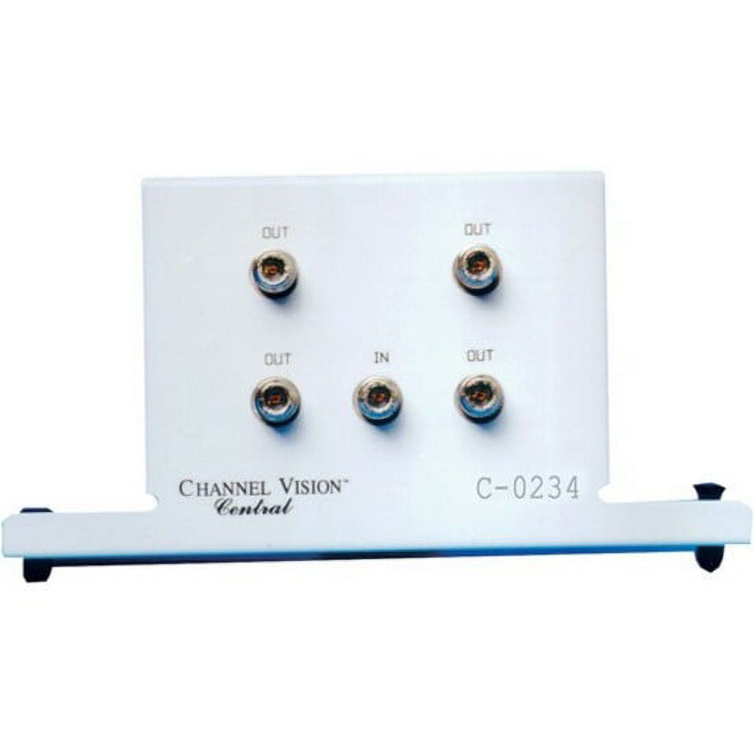 Channel Vision C0234 4 Way 2 Ghz Rf Splitter - Walmart.com